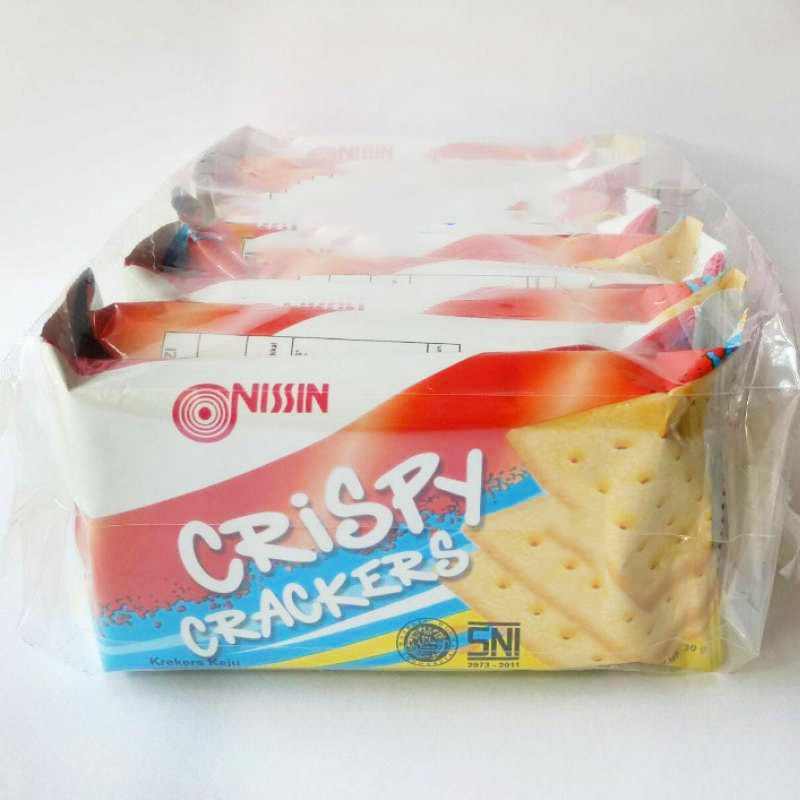 Jual Nissin Crispy Cracker Biskuit [30 g x 10 pcs/ Pack] di Seller Juan ...