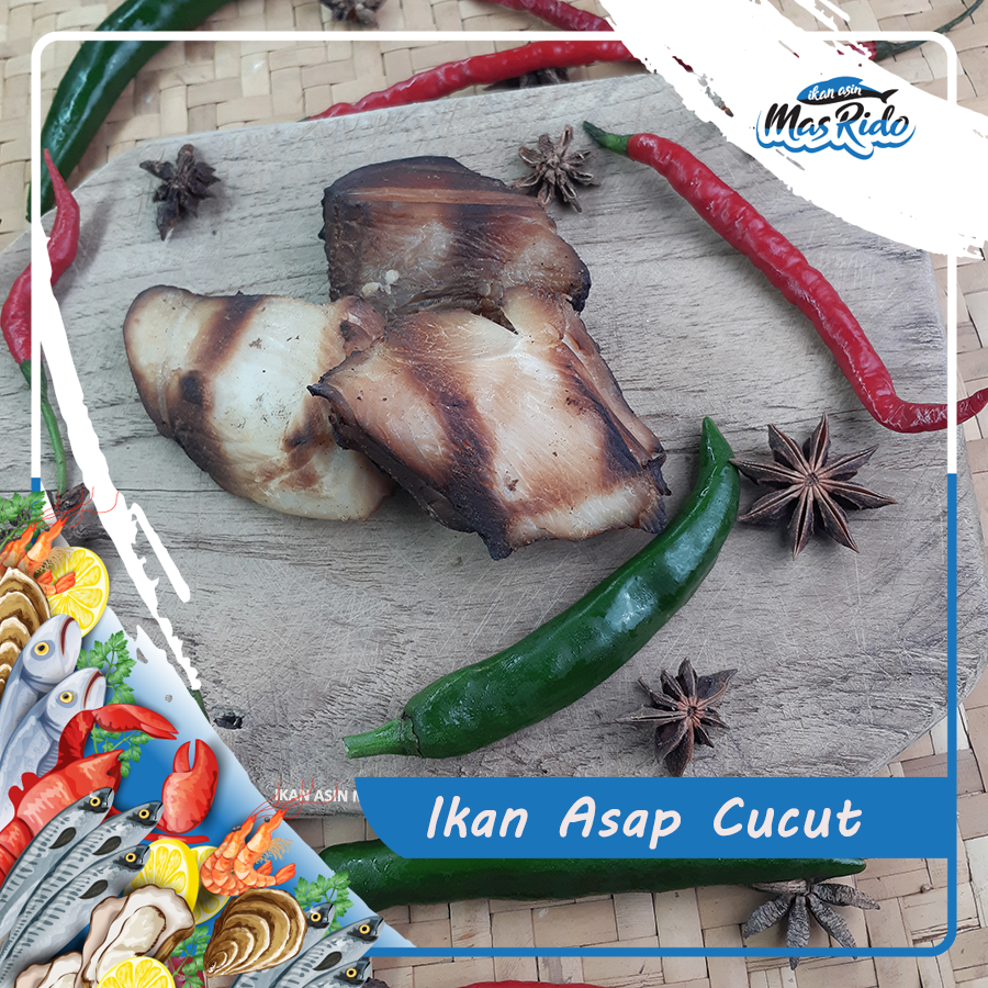 Jual Ikan Cucut Asap / Cucut Asap / Ikan Asap Cucut Kwalitas Super ...