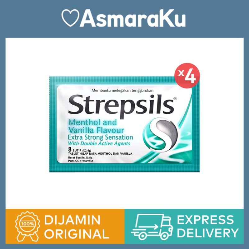 Jual Strepsils Extra Strong 8 Butir [4 Pcs] di Seller Farhana Pharmacy ...