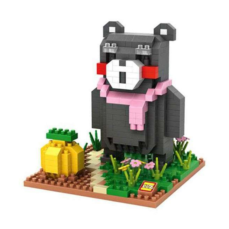 Promo Loz 9843 Kumamon Fruits Mainan Mini Block Anak Diskon 42% Di ...