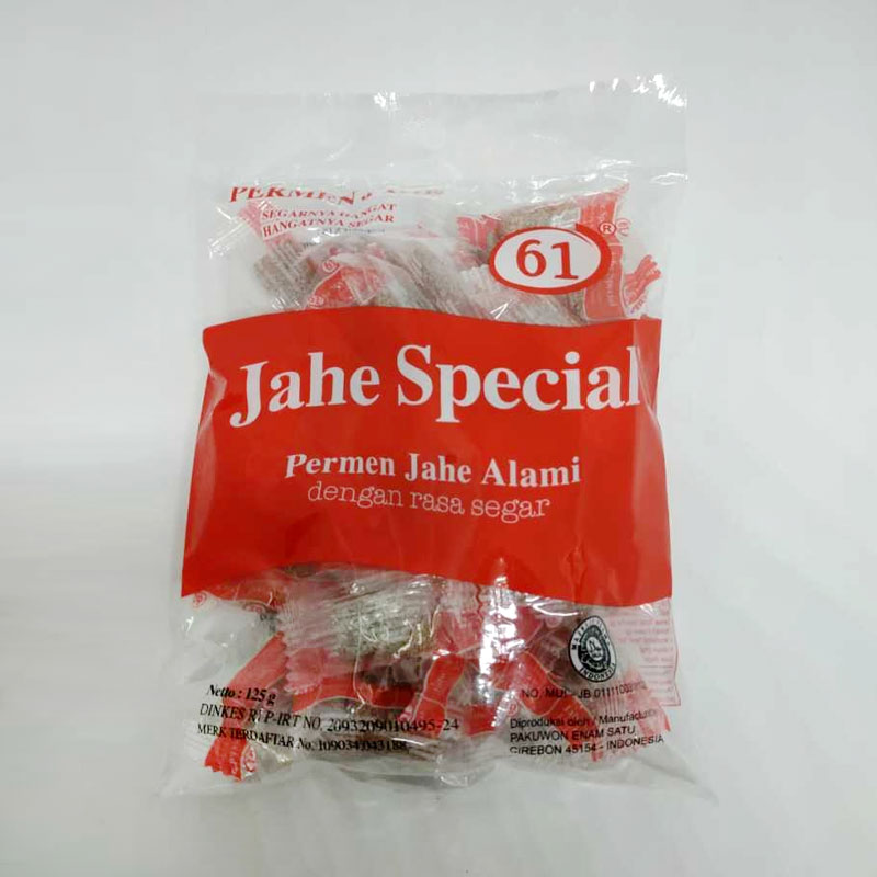Jual Permen Jahe Spesial Dengan Rasa Segar [61/ 125 g] di Seller fifefa ...
