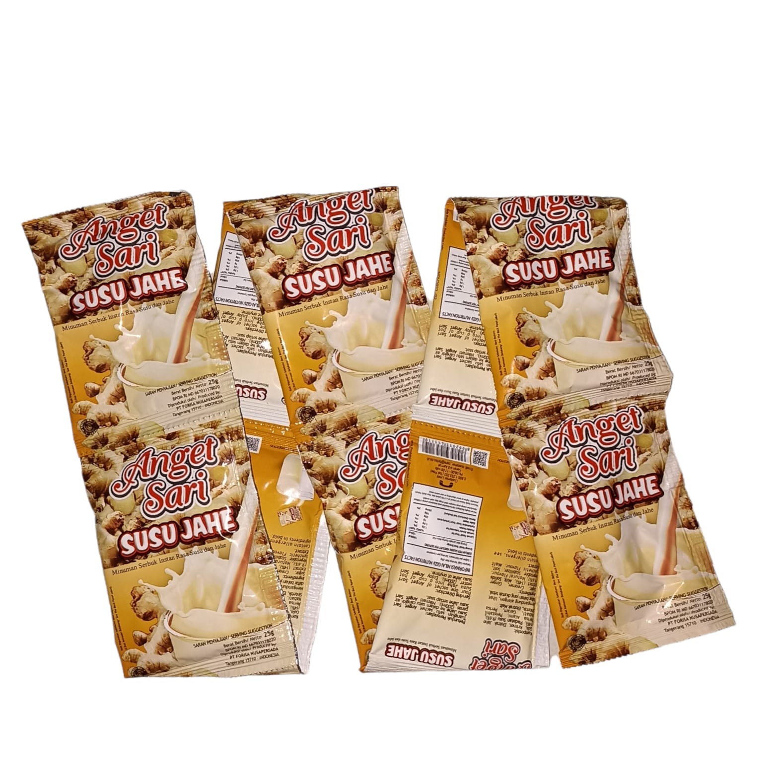 Promo Anget Sari Susu Jahe Minuman Serbuk [25 g x 10 pcs] Diskon 8% di ...