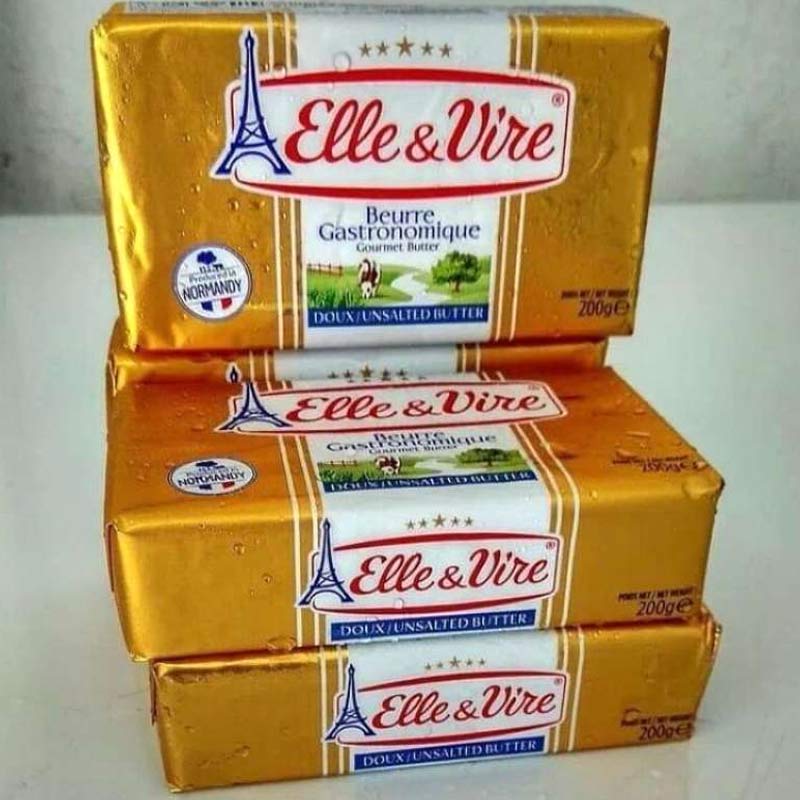 Elle Vire Unsalted Butter 200g - emsekflol.com