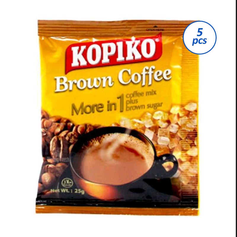 Jual Kopiko Brown Coffee Gula Aren Kopi Instan [5 Pcs X 20gr] Di Seller ...