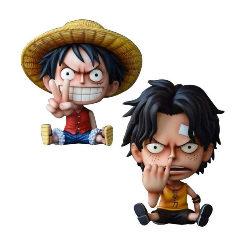 Jual Custom One Piece Portgas D. Ace Mini GK Studio Action Figure di ...