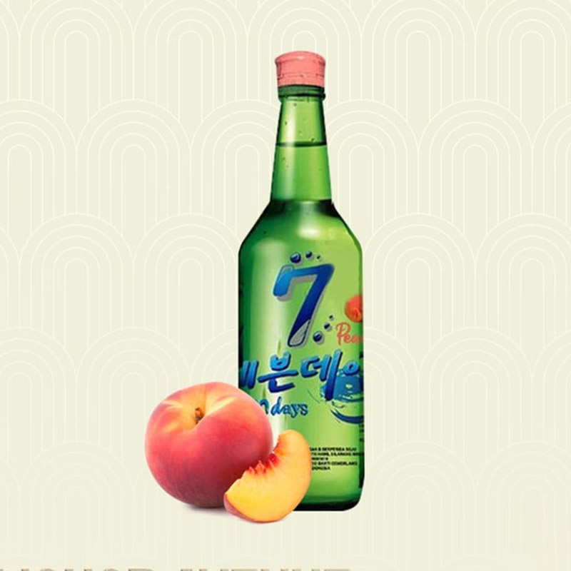 Jual Sevendays Soju - Peach [360ml ] di Seller Chilling time - Kapuk ...