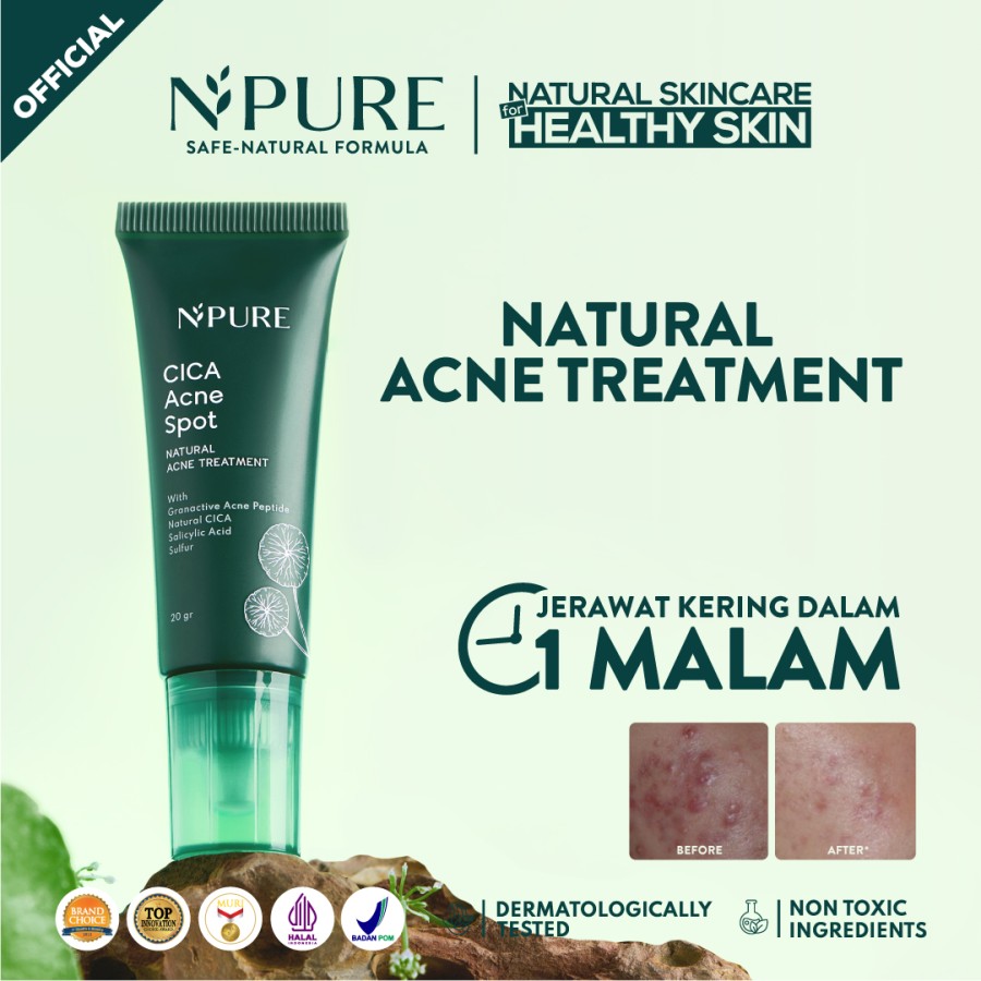 Promo NPURE Cica Acne Spot Diskon 10% di Seller Blibli.com - Kamal ...