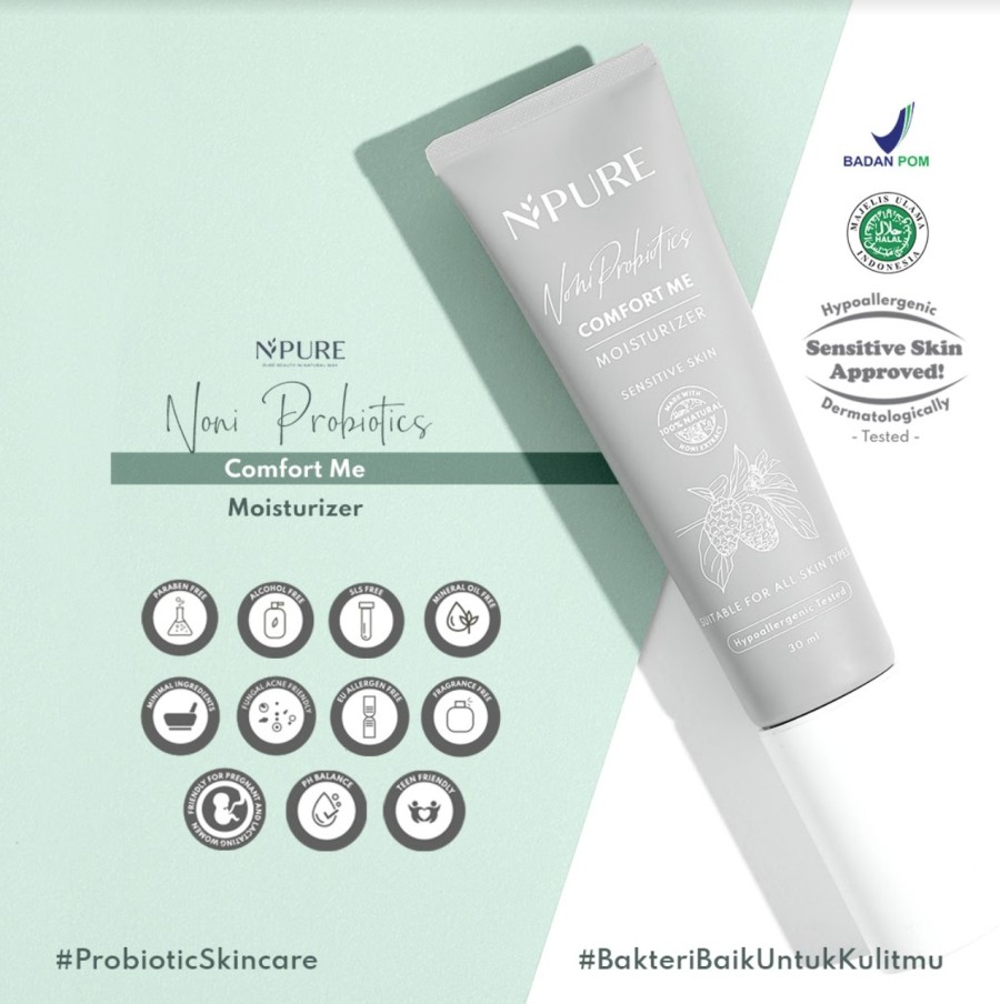 Promo Npure Noni Probiotics Comfort Me Moisturizer Diskon 17% Di Seller ...