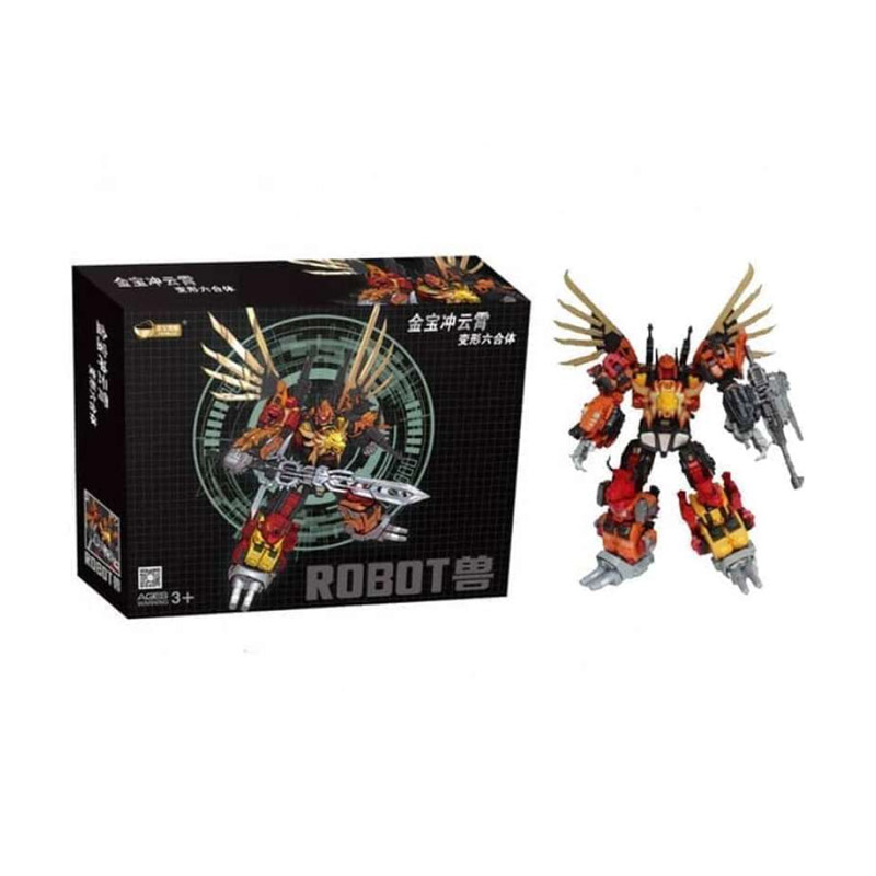 Jual Wei Jiang Transformers JINBAO MMC Predaking Feral Rex Into The Sky ...