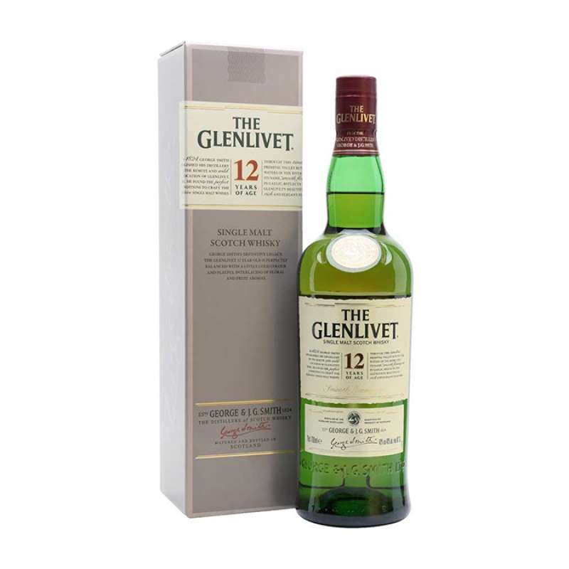 Jual Glenlivet 12yo Single Malt Scotch Whisky [700 Ml] Di Seller The Peak Connoisseurs - Isola ...