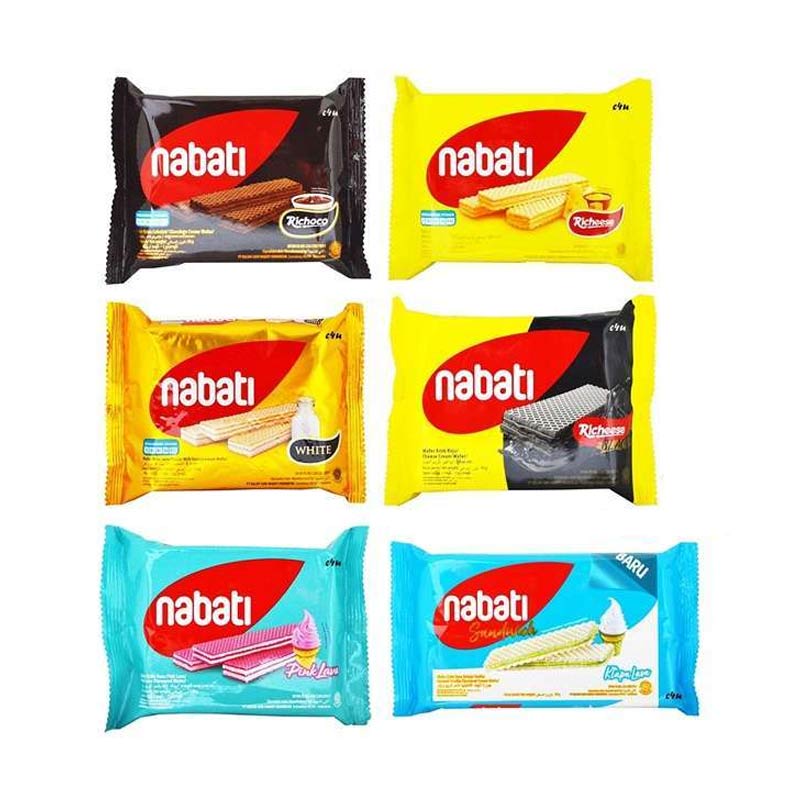 Jual Nabati Mini Wafer Rasa Chocolate [50 Gr] Di Seller Cemilan4u ...