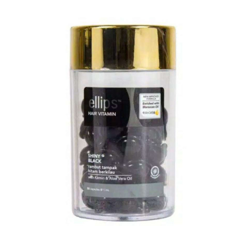 Jual Ellips Vitamin Rambut Botol [50 Pcs] - 01 Hitam Di Seller Famili ...