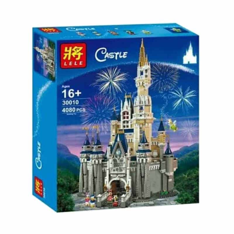 Jual Oem Lele 79292 Disney Castle Compatible Lego 71040 Blocks ...