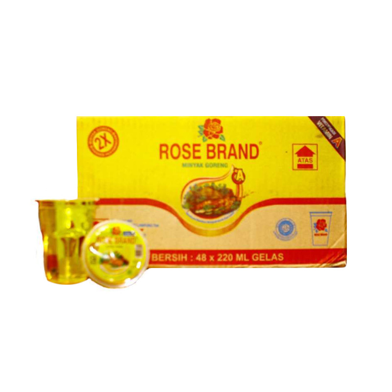 Jual Minyak Gelas Rosebrand (220ml/48pcs) Di Seller Thecornerstores ...