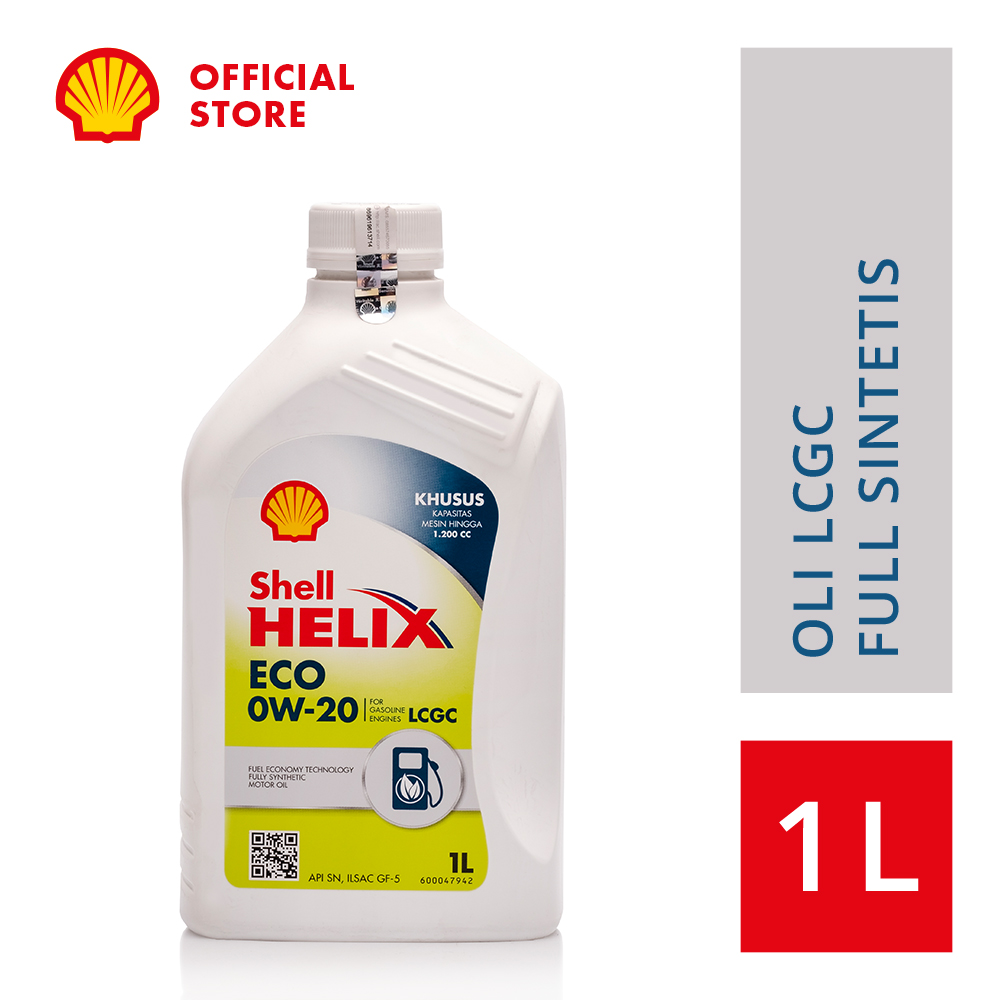 Jual Shell Helix ECO 0W-20 Oli Mobil LCGC [1L] + Gratis Jasa Ganti Oli ...