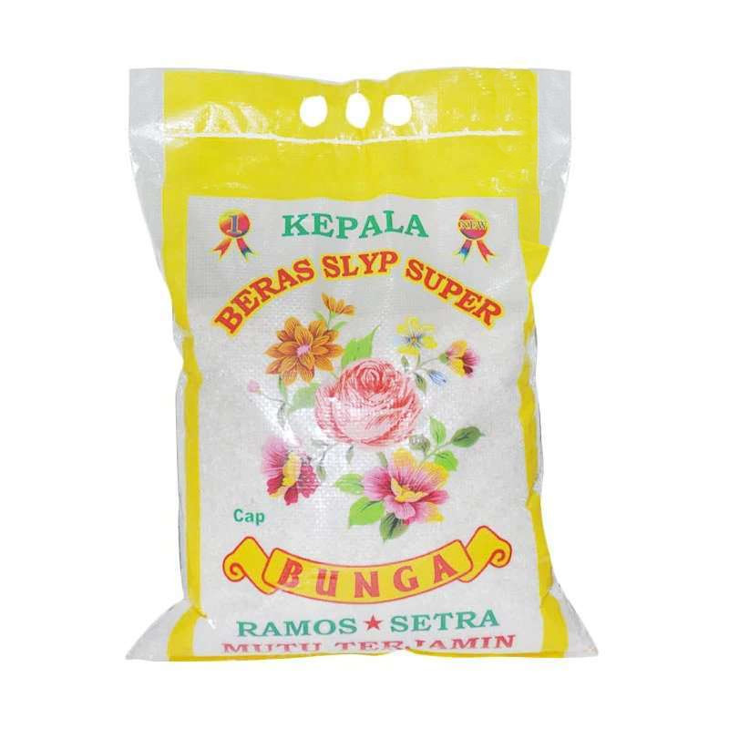 Promo Cap Bunga Ramos Setra Beras [5 KG] Diskon 26% di Seller RIDWAN ...