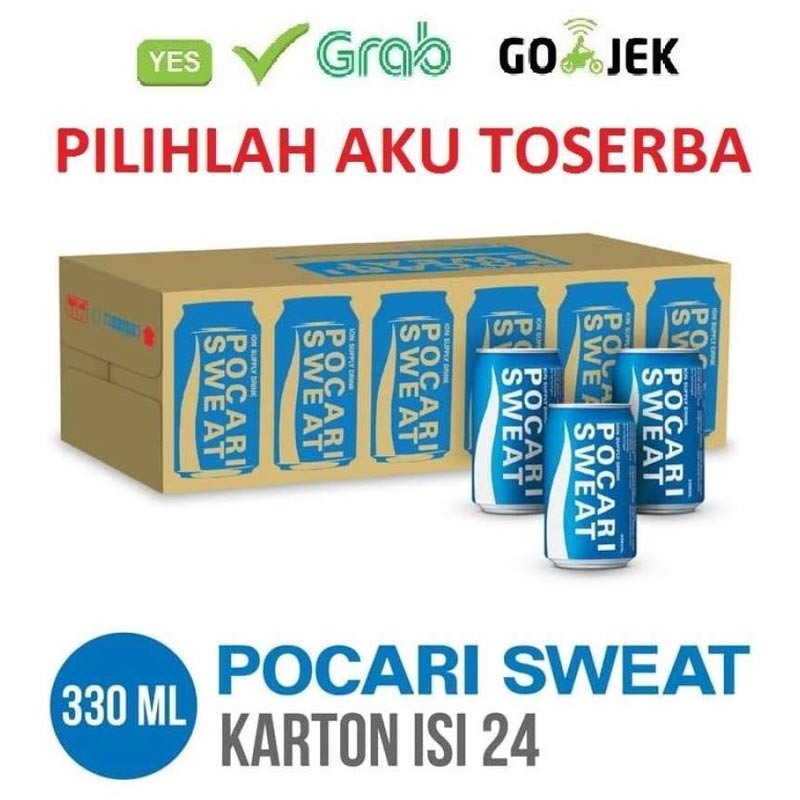 Jual POCARI SWEAT CAN KALENG 330 ml - (1 KARTON ISI 24) di Seller Toko ...