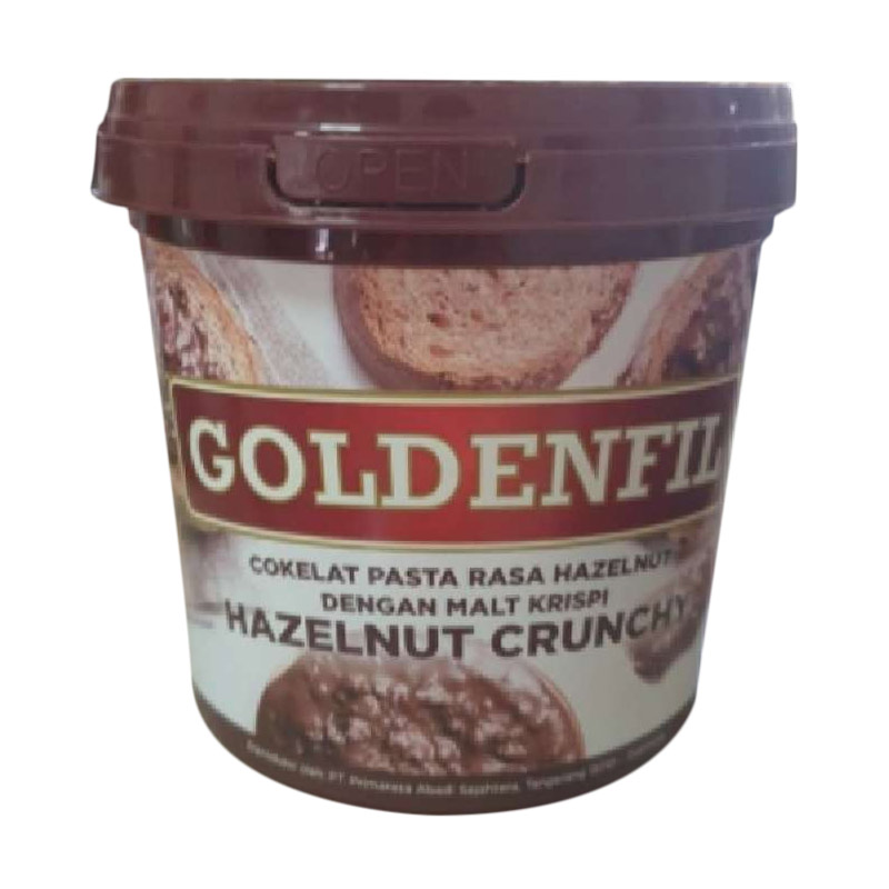 Jual Goldenfil Hazelnut Crunchy Selai [1 kg] di Seller Pistoria Pastry ...