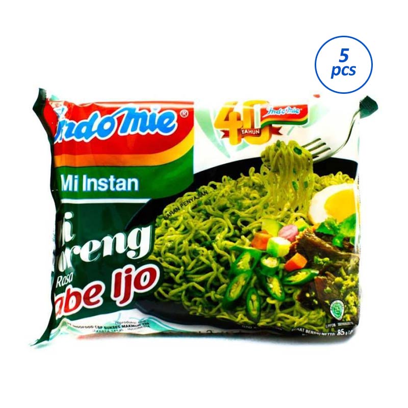 Jual Indomie Goreng Cabe Ijo Mie Instan [85 G/ 5 Pcs] Di Seller Ithon ...