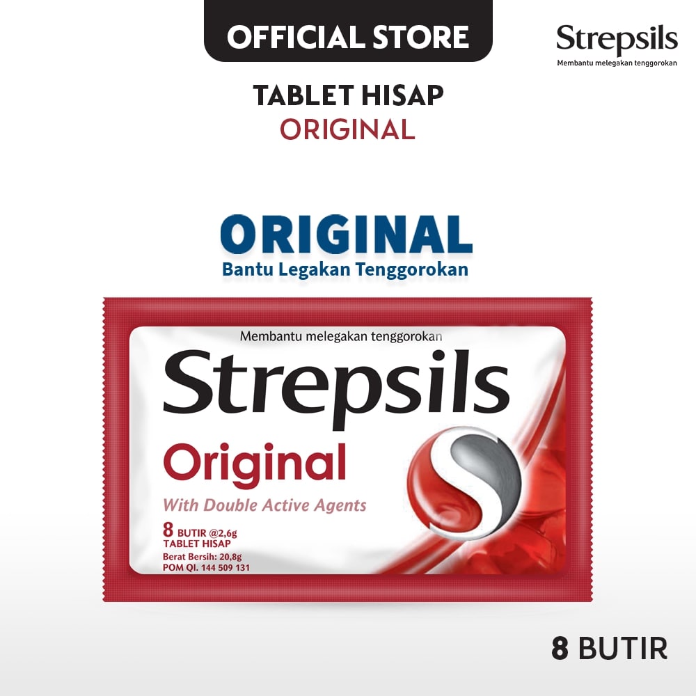 Promo Strepsils Original Permen 8s Diskon 8% di Seller Bliblimart Snack ...