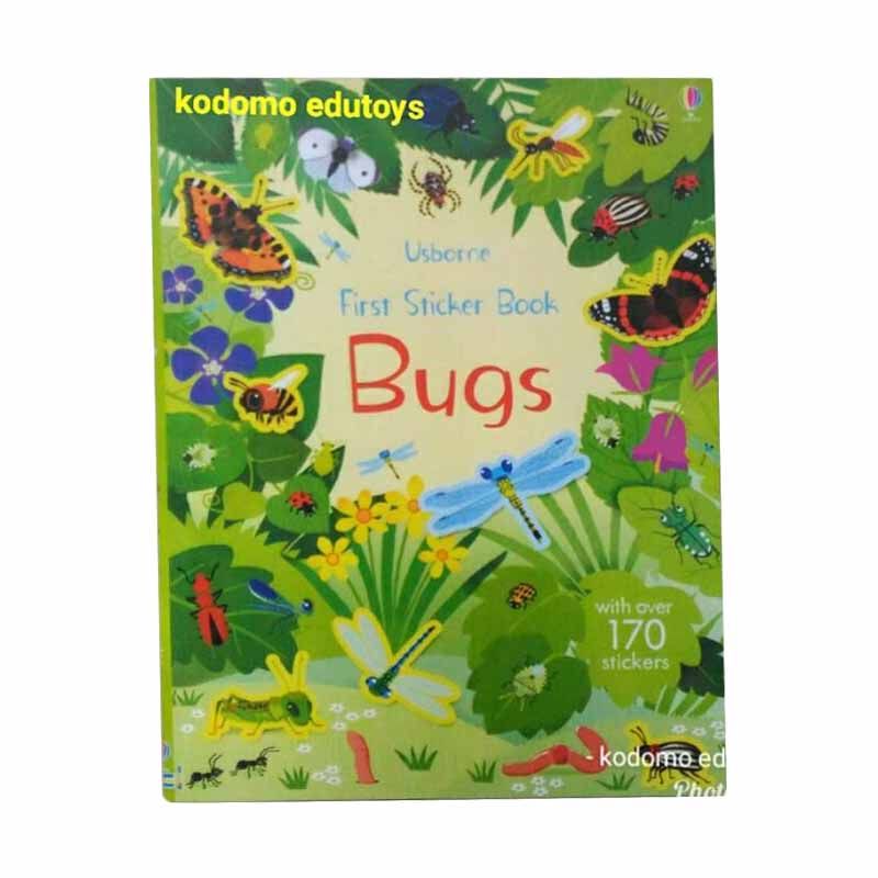 Jual Usborne First Sticker Book Bugs di Seller Kodomo Edutoys - Wijaya ...