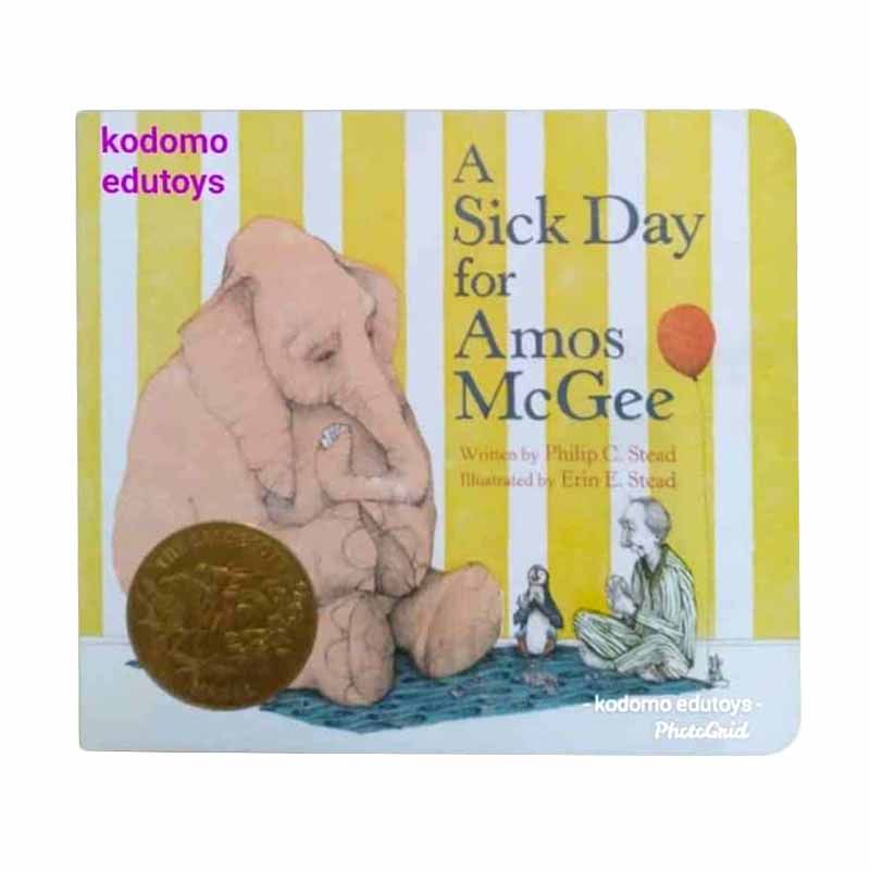 Jual A Sick Day for Amos McGee by Philip C.Stead ( Board Book ) di ...