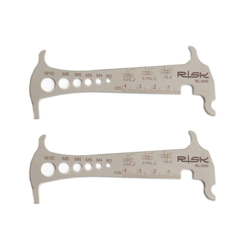 Jual 2x Biking Chain Checker Gauge Checker Chain Hook Chain Link ...