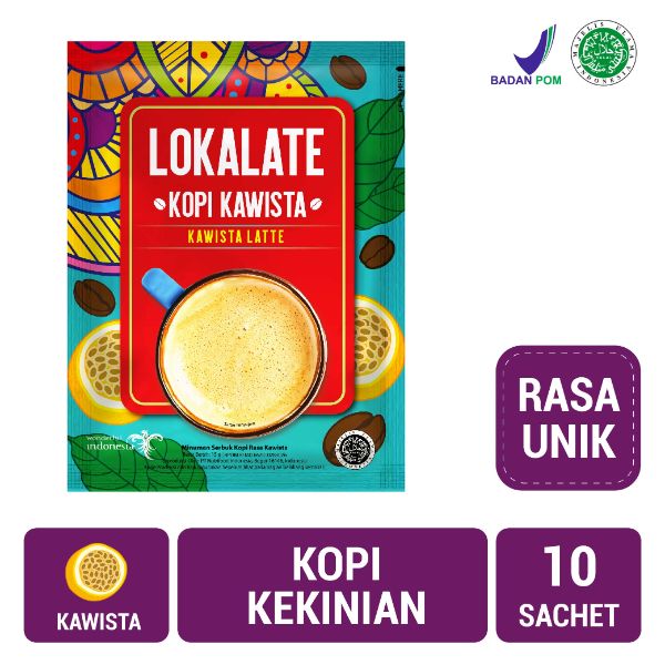 Promo Lokalate Kopi Kawista 10 Sachet - Kopi Sachet Kopi Kekinian ...