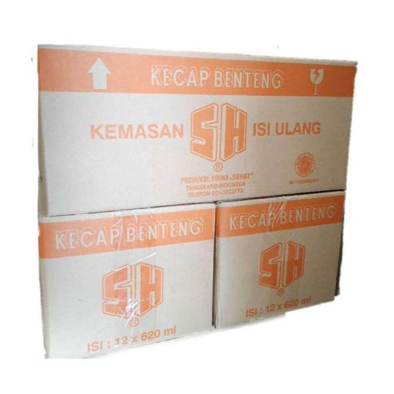 Jual Benteng SH Pouch Kecap Manis 620 ml [12 PCS/1 DUS] di Seller ...