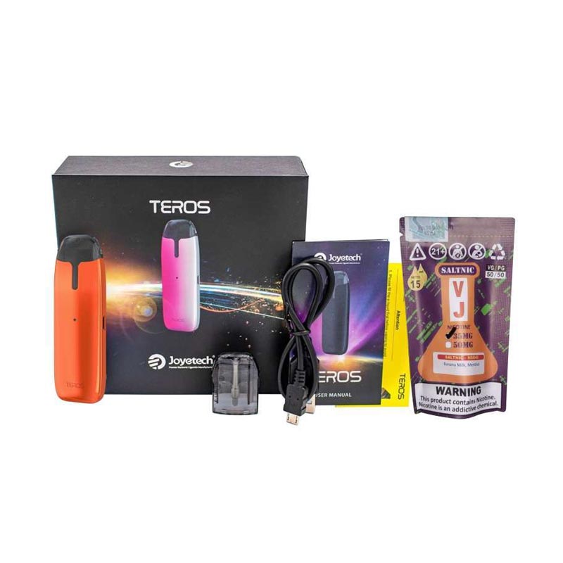 Promo Joyetech TEROS 480mAh POD System Vaporizer Mini Kit + Salt Nic ...