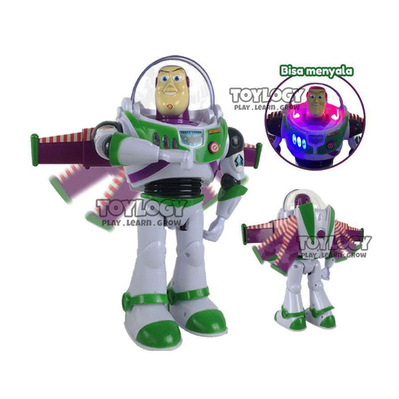 Jual Mainan Anak Space Astronaut Robot Astronot Sayap Sound Light Wings ...