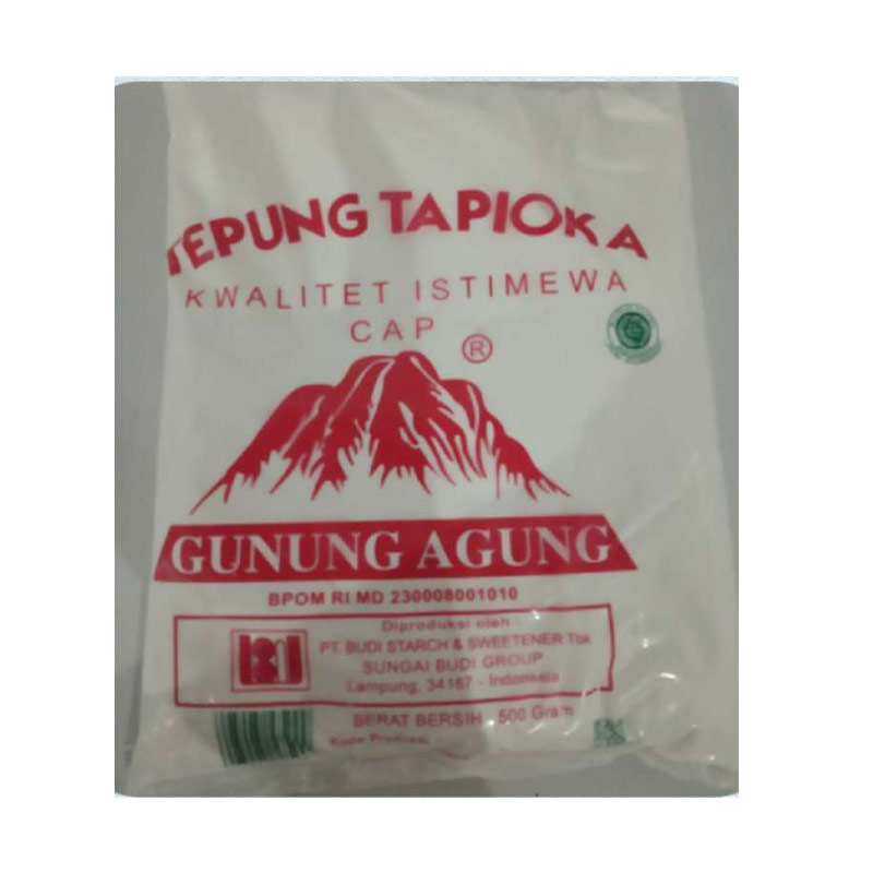 Jual Tepung Sagu - Tepung Tapioka cap Gunung Agung 500 gram di Seller ...