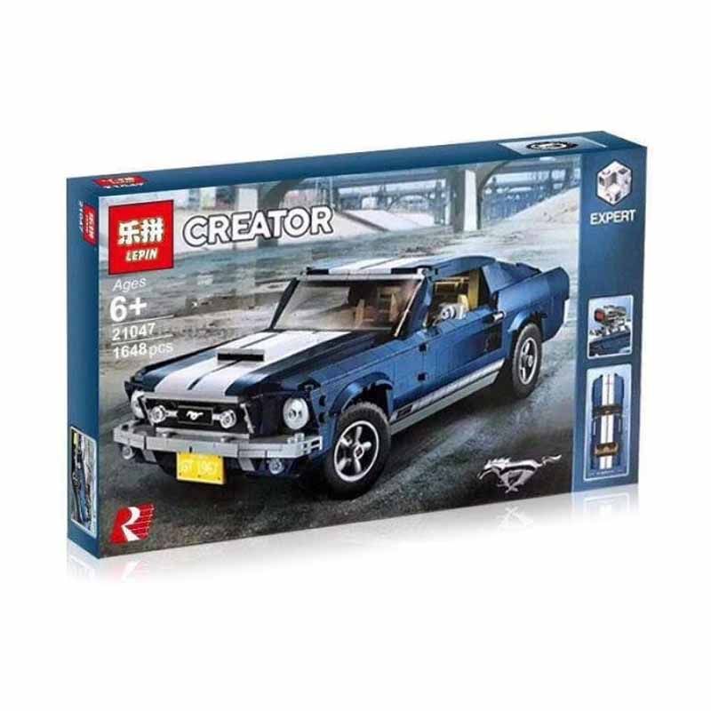 Jual Lepin 21047 Creator Expert Ford Mustang Brick Lego [1648pcs] Di ...