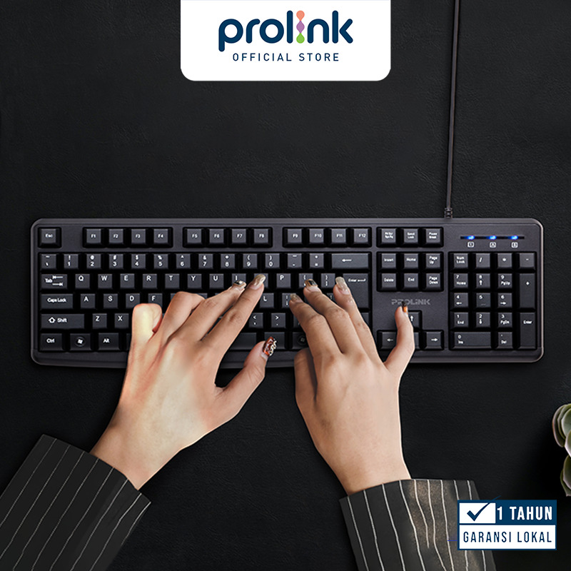 Jual Prolink Pkcs-1007 Classic Wired Keyboard Di Seller Prolink ...