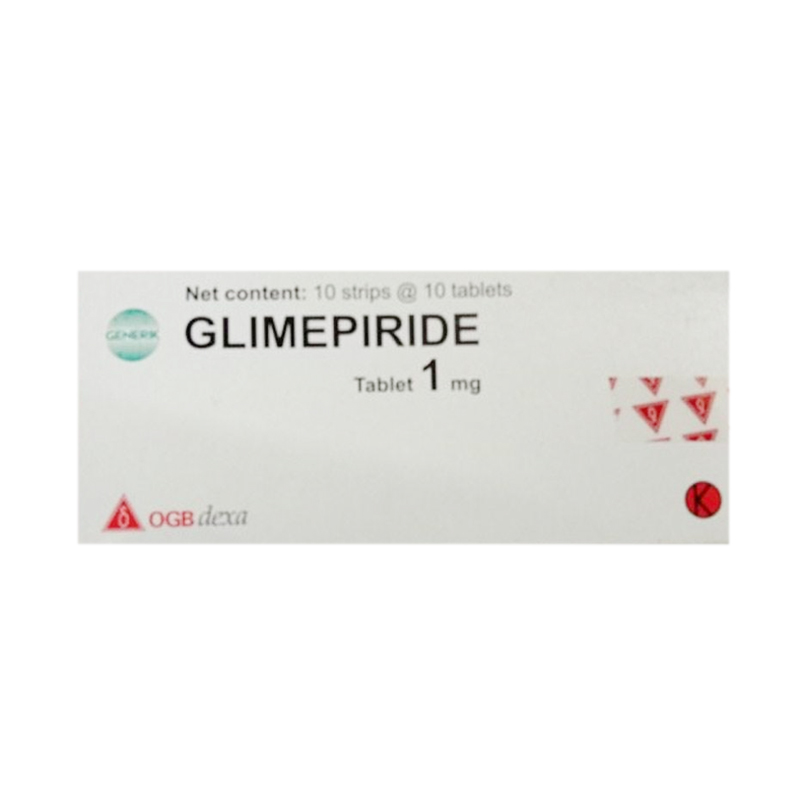 Jual Dexa Medica Glimepiride Obat Resep Dokter [1 Mg/ Box Isi 100 ...