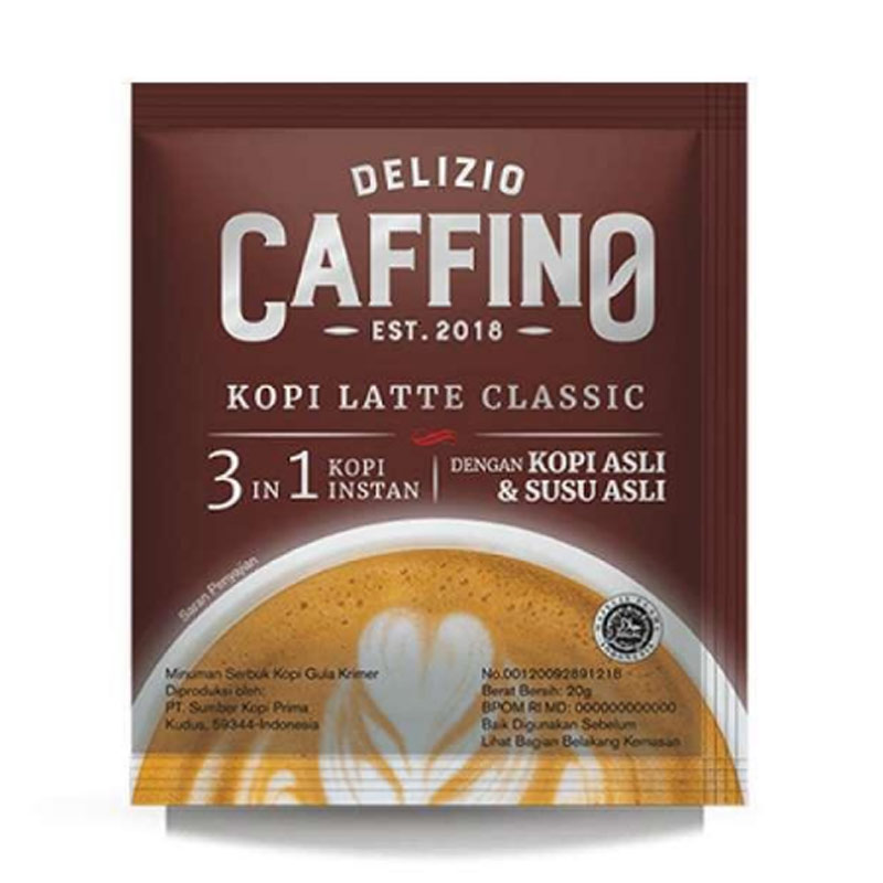 Jual Medan - Caffino Kopi Latte Classic [20 g/ Sachet] di Seller ...