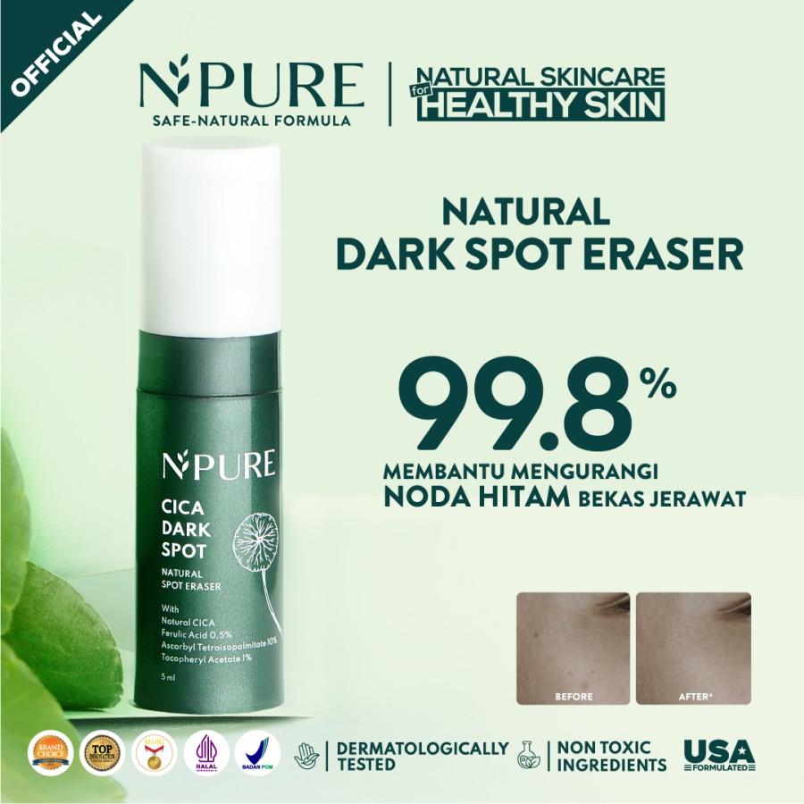 Promo NPURE Cica Dark Spot Diskon 10% di Seller Npure Official Store ...