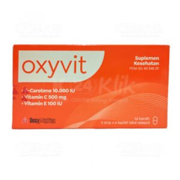 Jual Dexa Medica Oxyvit Suplemen Vitamin C [per Box 5 Strip/ 30 Tablet ...