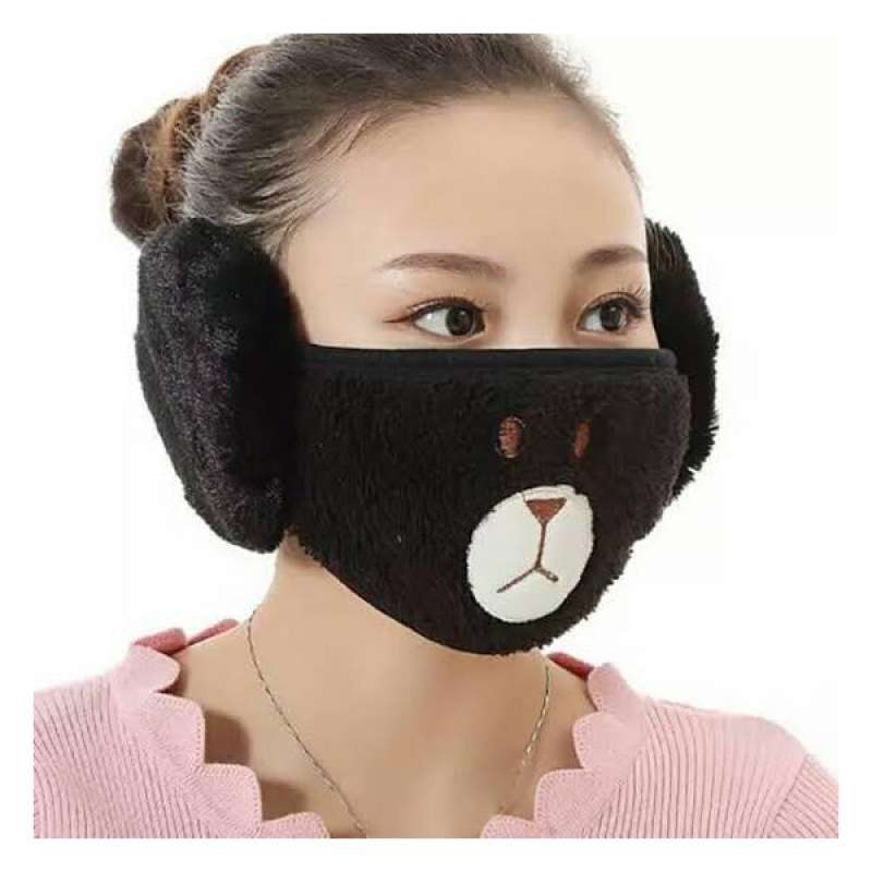 Jual OEM Karakter Panda Earmuff Mask di Seller Buzzshowroom - Jelambar ...