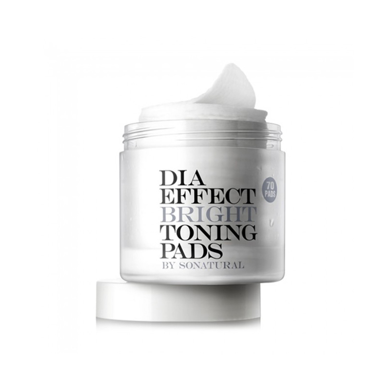 Jual So Natural Dia Effect Bright Toning Pads [70 Pads] Di Seller Umkm ...