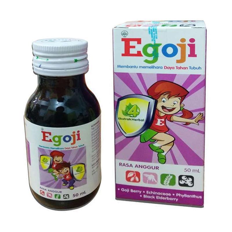 Promo EGOJI Syrup Anggur Multivitamin Daya Tahan Tubuh [50 mL] Diskon 9 ...