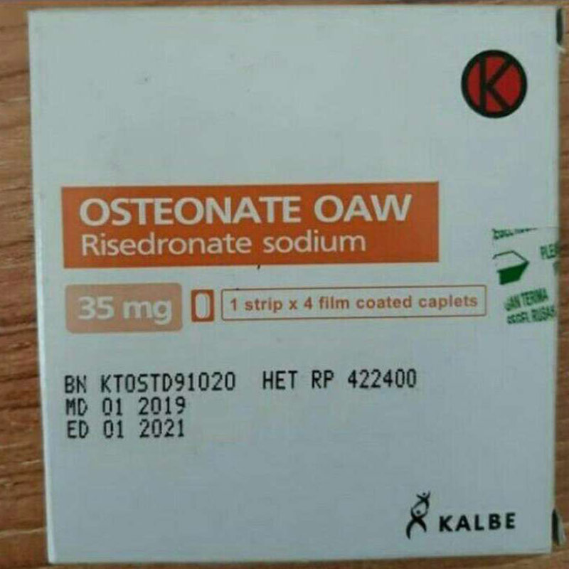 Jual Kalbe Osteonate OAW Obat Resep Dokter [35mg/box isi 4 tablet] di ...