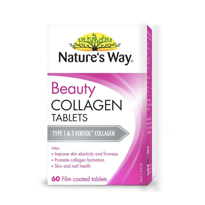 Jual Nature's Way Beauty Collagen Suplemen [60 Tablets] (Exp Date : Mei ...