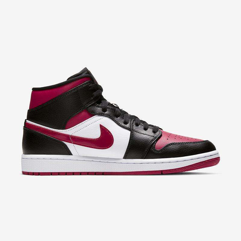 Jual NIKE Men Air Jordan 1 Mid Bred Toe Sepatu Sneakers Pria [554724 ...