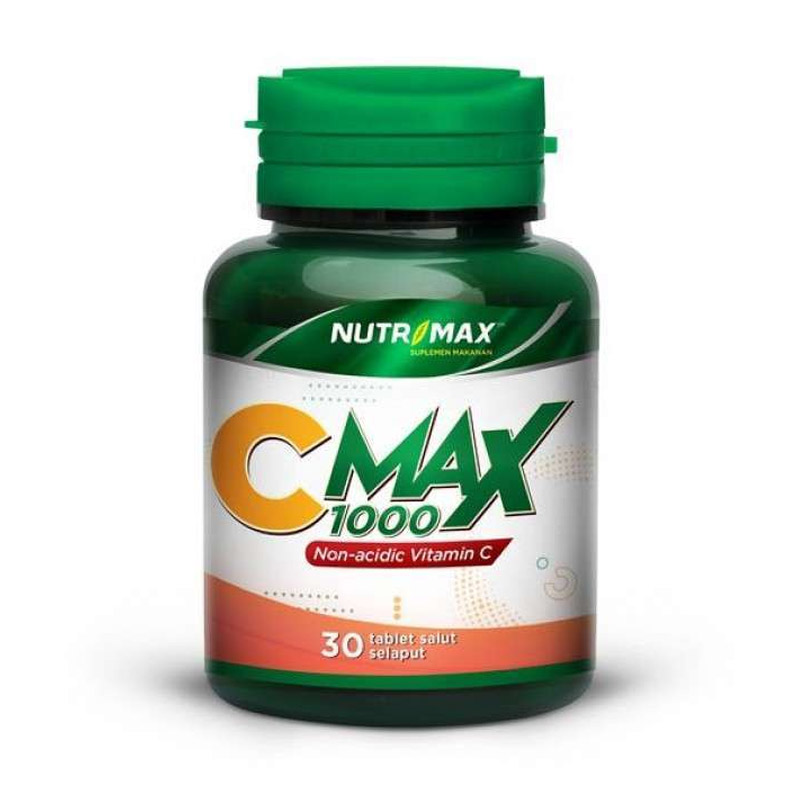 Jual Nutrimax C Max 1000 Non Acidic Vitamin C [30 Tablet] Di Seller ...