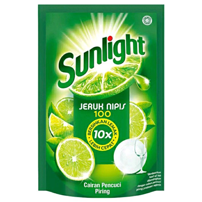 Jual Sunlight Sabun Cuci Piring Jeruk Nipis 1600 ml-Pencuci Piring ...