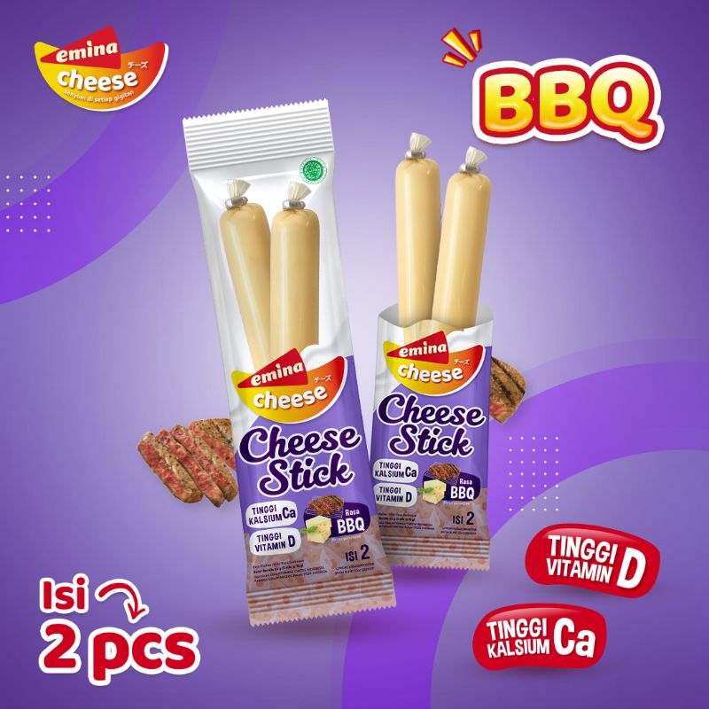 Jual Emina Stick Cheese Barbeque [2 stick] di Seller Alfamart Click ...