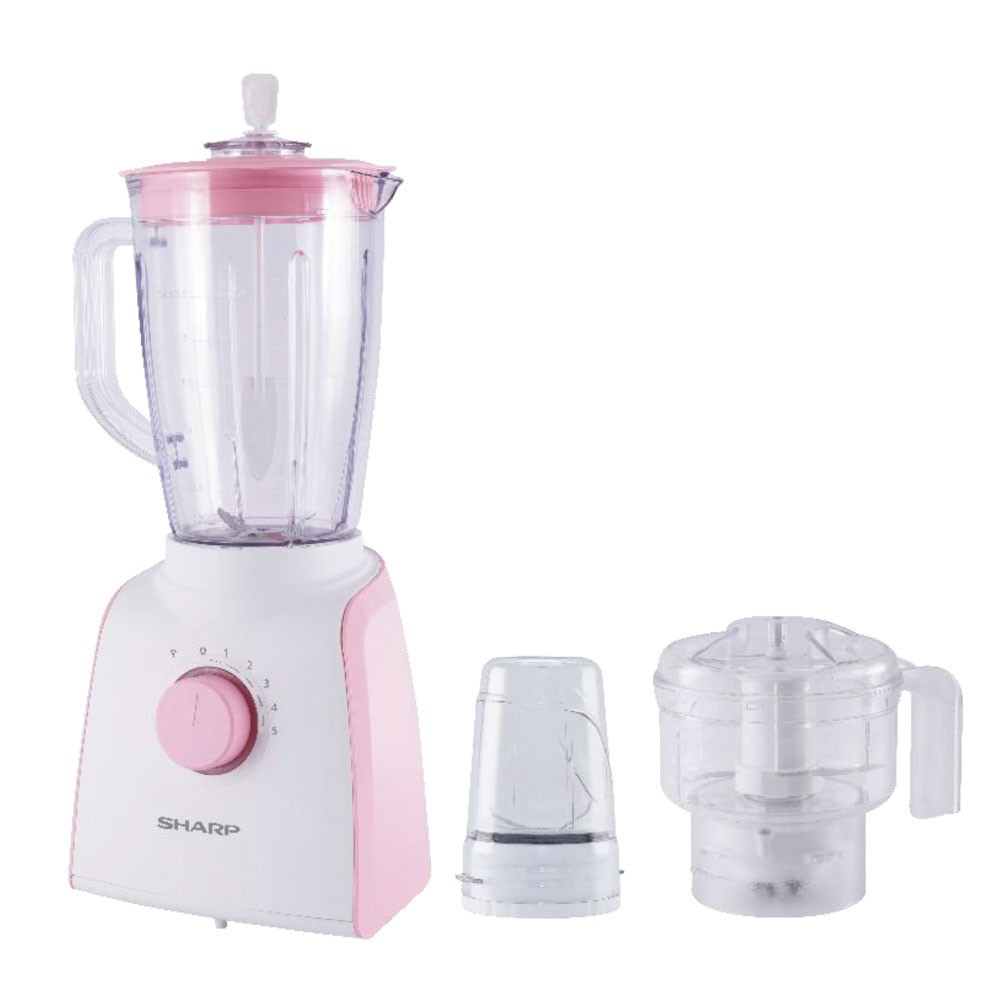 Promo Sharp Em-152p-pk Blender Plastik Dry Mill & Chopper 1,5 L Diskon ...