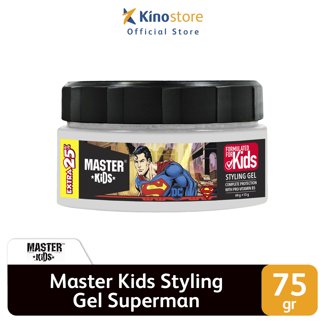 Promo Master Kids Superman Styling Gel [75 g] Diskon 17% di Seller ...