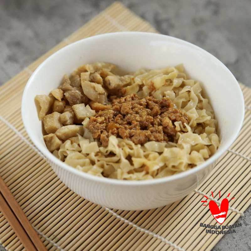 Jual Bakmie Popo Pouch Pack Mie Lebar Pork Isi 2 Porsi [Non Halal] di ...